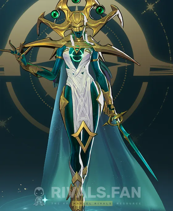 Helas Empress Of The Cosmos Costume In Marvel Rivals Marvel Rivals Skins And Cosmetics